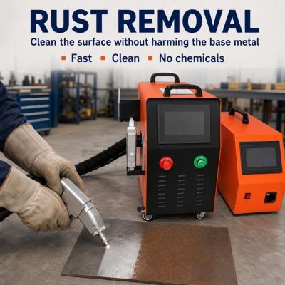 China 3-in-1 Air Cooled Handheld Fiber Laser Welder | Fast Rust Removal Without Chemicals, Welding & Cutting All In One Portable Laser Machine for sale