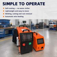 China Easy Operation 3-in-1 Handheld Laser Machine, Self-Cooling No Water Chiller, Automatic Wire Feeding, Welding Cutting Rust Removal All In One for sale