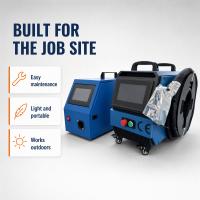 China Portable 3-in-1 Handheld Laser Welder for Field Repair, Air-Cooled No Chiller, On-site On-truck On-machine Metal Welding Cutting Rust Cleaning for sale