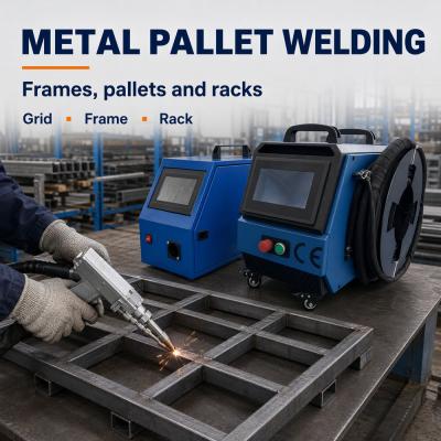 China Portable 3-in-1 Handheld Laser Welder for Fence & Railing Manufacturing, Air-Cooled No Chiller, Ideal for Guardrail Gate Post Metal Fabrication for sale