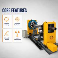 China Heavy Duty Head Tail Welding Positioner for Street Light Pole Flange Robotic Welding Automation for sale