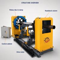 China Servo Head & Tail Stock Positioner, Robot Integrated Workstation for Lamp Pole Flange Circular Welding for sale