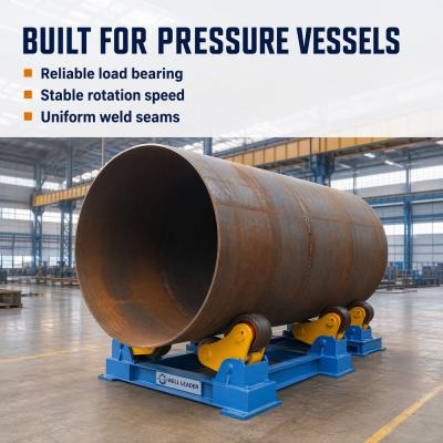 China Well Leader Circumferential Welding Solution | Rotate, Weld, Inspect Cylindrical Shells with Consistent Weld Quality for sale