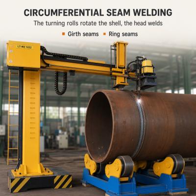 China  Automatic Column Boom Welding Manipulator for Circumferential Seam Welding, Weld Girth Seams & Ring Seams on Tanks and Pressure Vessels for sale