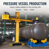 China Automatic Column & Boom Welding Manipulator for Pressure Vessel Production, Weld Heavy Shells on Turning Rolls for Vessels, Tanks and Shells for sale