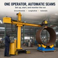 China LT-MZ1222 Column Boom Welding Manipulator, Automated Welding System for Heavy Pressure Vessel Shells on Turning Rolls for sale