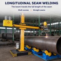 China LT-MZ1222 Automatic Column & Boom Welding Manipulator for Longitudinal Seam Welding, Boom Travels Full Length of Seam for Shell Courses & Straight Seams for sale