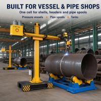 China Shop Floor Ready Floor-Mounted Column and Boom Welding Manipulator for Longitudinal & Circumferential Cylinder Welding for sale