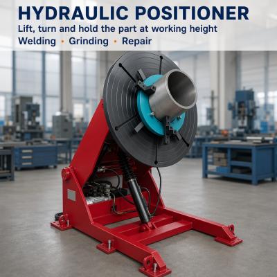 China  Hydraulic Welding Positioner, Lift, Tilt & Rotate Workpiece for Welding, Grinding and Repair Work for sale