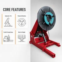 China Hydraulic Rotary Welding Positioner, Tilting Type, for Vessel, Pipe Welding, Grinding & Repairing for sale