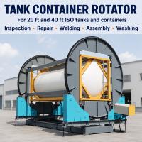 China Tank Container Rotator for 20ft & 40ft ISO Tank | Welding, Repair, Inspection & Washing for sale