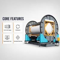 China ISO Tank Container Rotator, Heavy Duty Turning Machine for Tank Assembly, Maintenance & Cleaning for sale