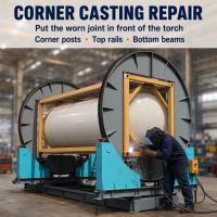 China PLC Tank Rotator to Rotate Tank Shell, Bring Manhole and Valves to Hand Height for Safe Valve Stem and Fitting Maintenance for sale