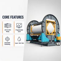 China 360 Degree ISO Tank Container Turnover Machine, Multi-Angle Positioning for Valve Service, Drainage and Deep Internal Cleaning for sale