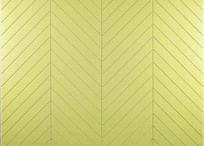 China V Or U Shape Light Green Sound Acoustic Panel High Density for sale
