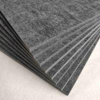 China 2400g/Sqm 12mm Recycled Polyester Fiber Acoustic Board for sale