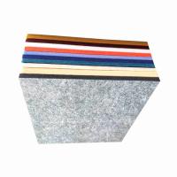 China ASTM E84-A Polyester Acoustic Felt Panels Environment-Friendly Moisture Proof Recycled for sale