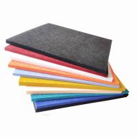 China 12x24 Multicolors Auditorium  PET Polyester Acoustic Panels Noise Insulation for sale