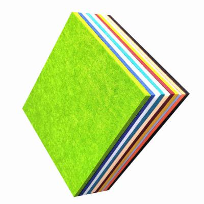 China INTERTEK Decorative Sound Absorbing Polyester Acoustic Panels Wall Tiles for sale