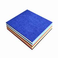 China Tuv 12mm Pet Recyclable Polyester Sound Absorbing Felt Panels for sale