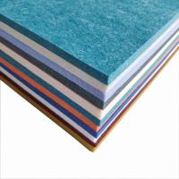 China High NRC 25mm 4000g/Sqm Polyester Acoustic Panels Board for sale