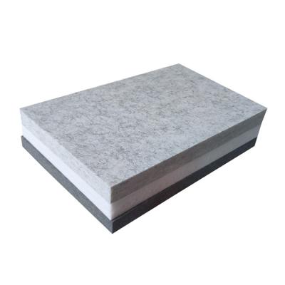 China EN 13501 Sound Reduction 25mm PET Acoustic Panels for sale