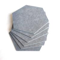 China Hot Press 4x8 12mm Wall Acoustic Polyester Panels Soundproof for sale