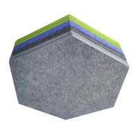 China Self Adhesive 12mm 1700gsm Decorative Acoustic Panels for sale
