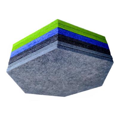 China Hexagon Polyester Acoustic Panels for sale