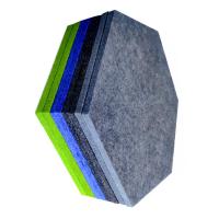 China Self Adhesive 12mm 1700gsm Decorative Acoustic Panels for sale