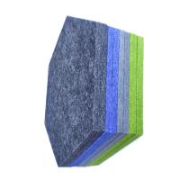 China 100％ PET 1300gsm Polyester Acoustic Panels for sale