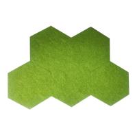 China Flame Retardant 300mm Diameter 15mm Polyester Acoustic Panels for sale
