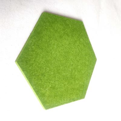 China L150mm 15mm Hexagon Polyester Fiber Panel for sale
