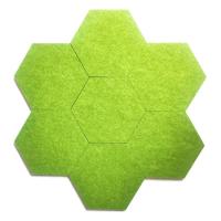 China Hot Press 4x8 12mm Wall Acoustic Polyester Panels Soundproof for sale