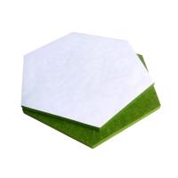 China Hexagon Polyester Acoustic Panels for sale