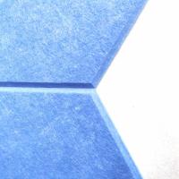 China Hexagon Polyester Acoustic Panels for sale