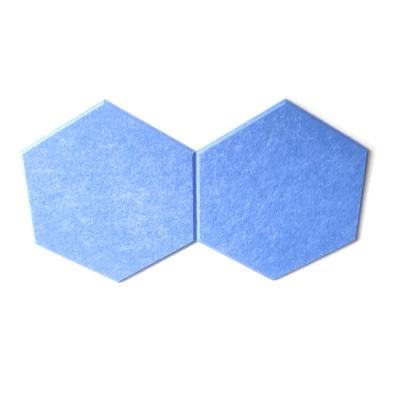 China Hexagon 15mm NRC 0.75 Sound Absorbing Acoustic Panels for sale