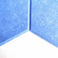 China Hexagon 15mm NRC 0.75 Sound Absorbing Acoustic Panels for sale