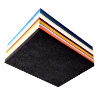 China Flame Retardant 15mm TUV Felt Wall Tiles for sale