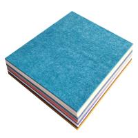 China 9mm 0.6 NRC Recycled Felt Wall Panels Baffles Pre Finished for sale
