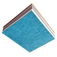 China Easy Machining 2440mm Length 25mm Felt Panels Acoustic for sale