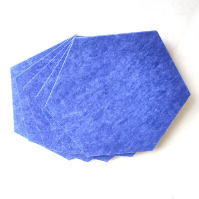 China Geometry Shaping 15mm 2000gsm Pet Felt Panels for sale