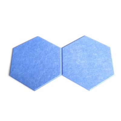 China Diameter 300mm Hexagon 9mm Felt Acoustic Panels for sale
