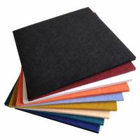 China 3d Polyester Fiber Felt  PET Acoustic Panels Wear Resistance For Interrogation Room for sale