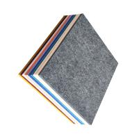 China 15mm Fire Resistant Sound Polyester Absorbing Felt Panels Board for sale