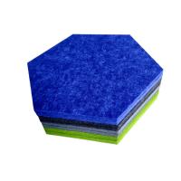 China Dustproof TUV1700gsm Pet Felt Acoustic Panels for sale