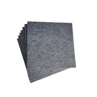 China needle punched Decorative Sound Absorbing Felt Wall Panels Eco glue bonded for sale