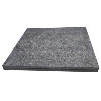 China 25mm 3500g/Sqm Sound Absorption PET Acoustic Felt Panel for sale