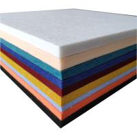 China 25mm 3500g/Sqm Sound Absorption PET Acoustic Felt Panel for sale