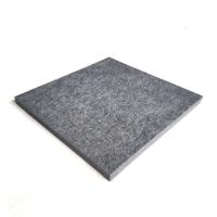 China 25mm 3500g/Sqm Sound Absorption PET Acoustic Felt Panel for sale